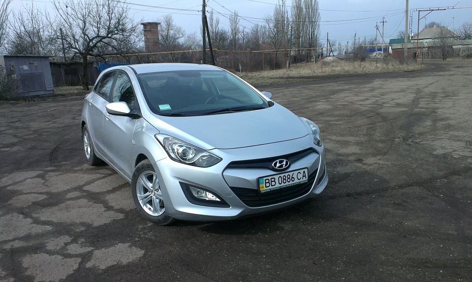 За бортом плюсовая температура… переобуваемся! — Hyundai i30 (2G), 1,4 л, 2013 года | колёсные ...