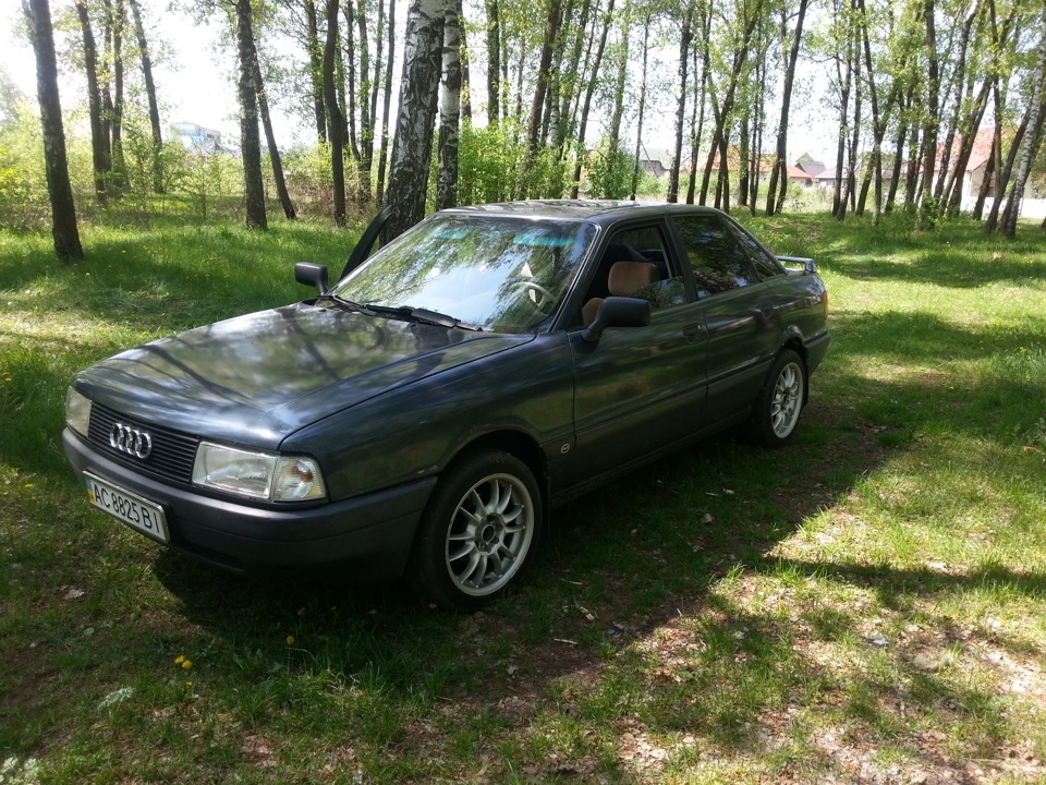 новые катки — Audi 80 (B3), 1,8 л, 1990 года | колёсные диски | DRIVE2
