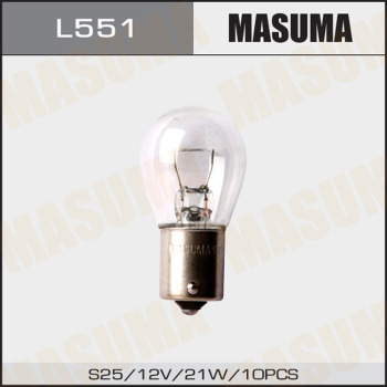 L551 Лампа Masuma S25 12v 21W BA15s MASUMA | Запчасти на DRIVE2