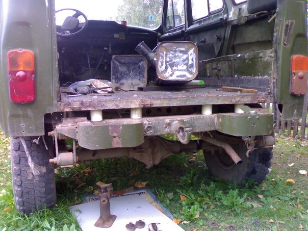 Лифт кузова и новый пол — УАЗ 469, 2,5 л, 1998 года | тюнинг | DRIVE2