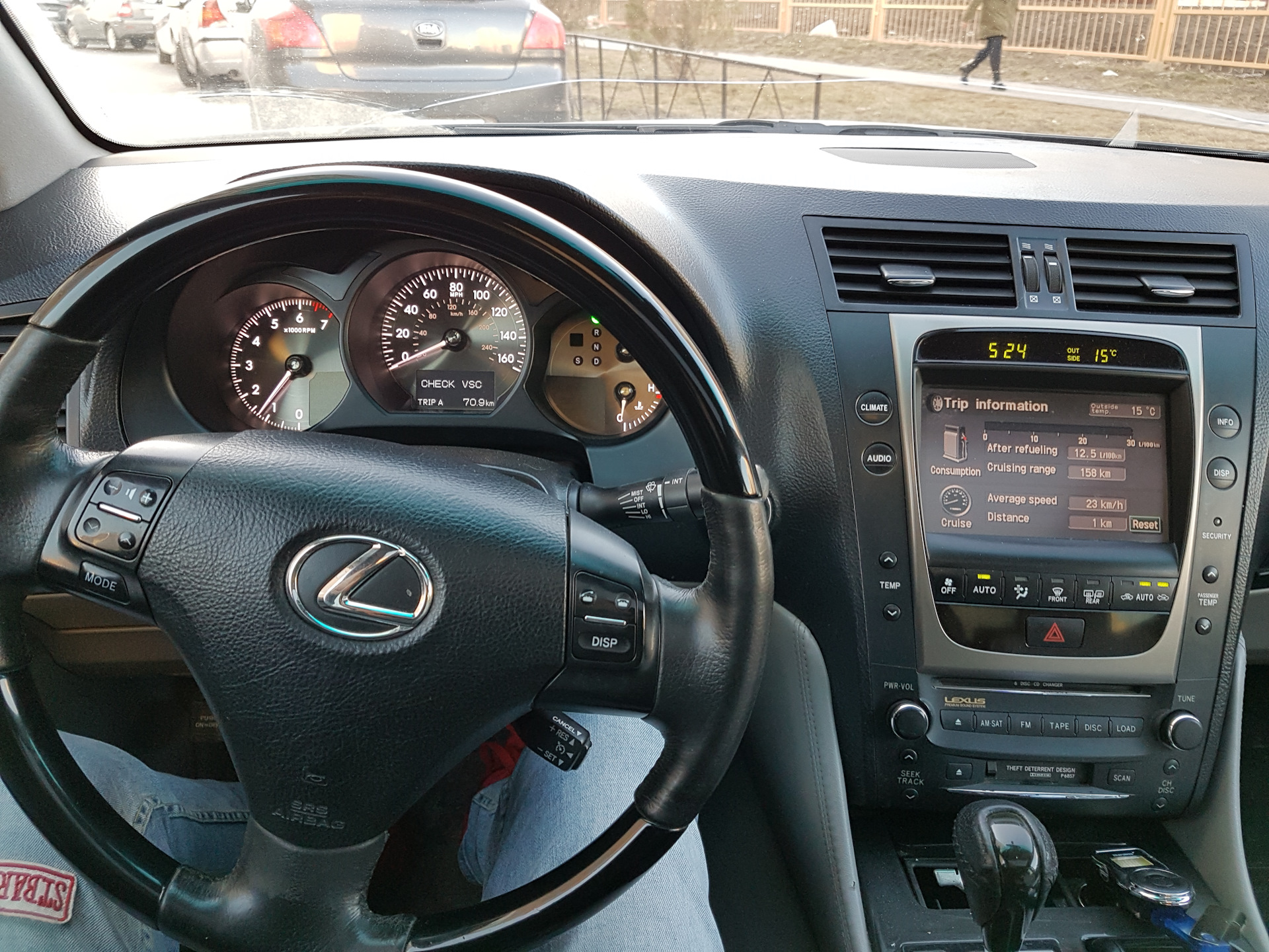 Вот таким его взял LEXUS GS300 — Lexus GS (S190), 3 л, 2005 года ...