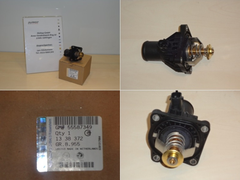 1338372 Корпус термостата в сборе / Astra-G/H/J, Insignia, Mokka ...