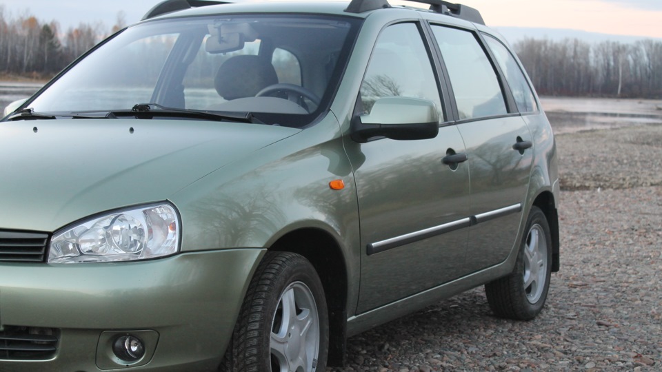 Солнцезащитные козырьки — Lada Калина универсал, 1,6 л, 2010 года ...
