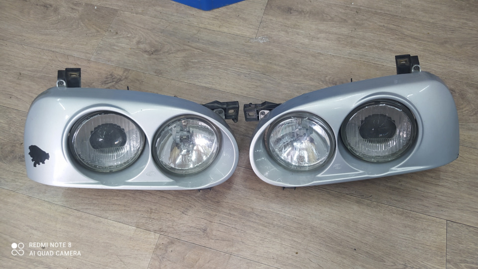 Hella Dual Round — Volkswagen Golf Mk3, 1,8 л, 1992 года | просто так ...