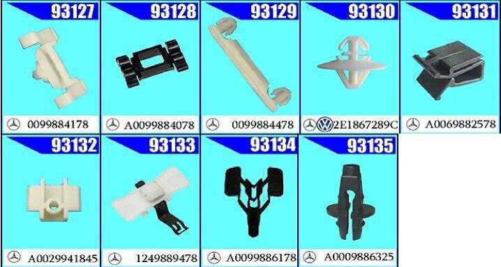 Клипсы, типсы и прочее г. — Mercedes-Benz C-Class (W203), 2,6 л, 2005 ...