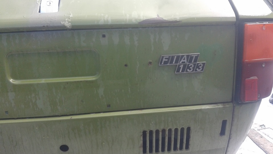FIAT 133 0.8 бензиновый 1977 | редкий автомобиль на DRIVE2