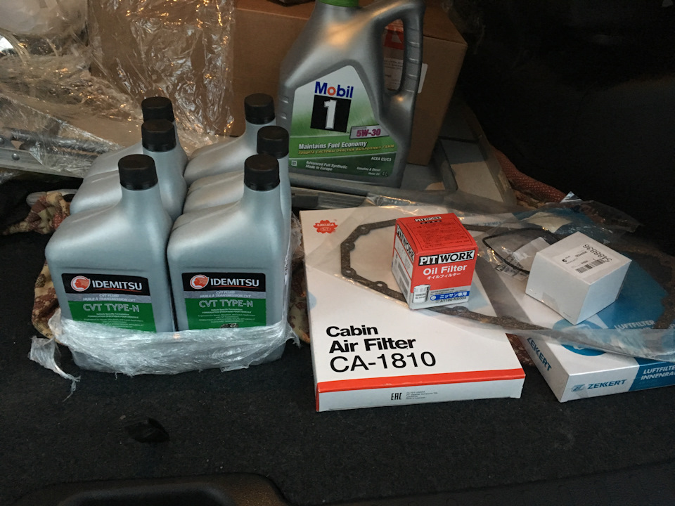 Готовимся к ТО — Nissan Serena Mk IV (C26), 2 л, 2011 года | плановое ...