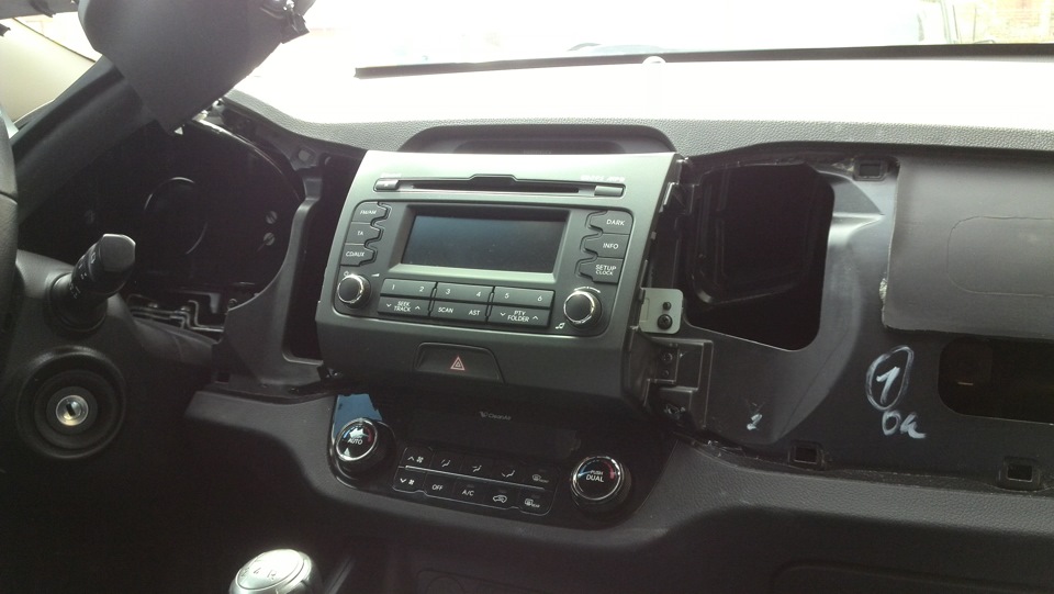 меняем ШГУ на trinity carpad android duos ms-me1055 — KIA Sportage (3G ...