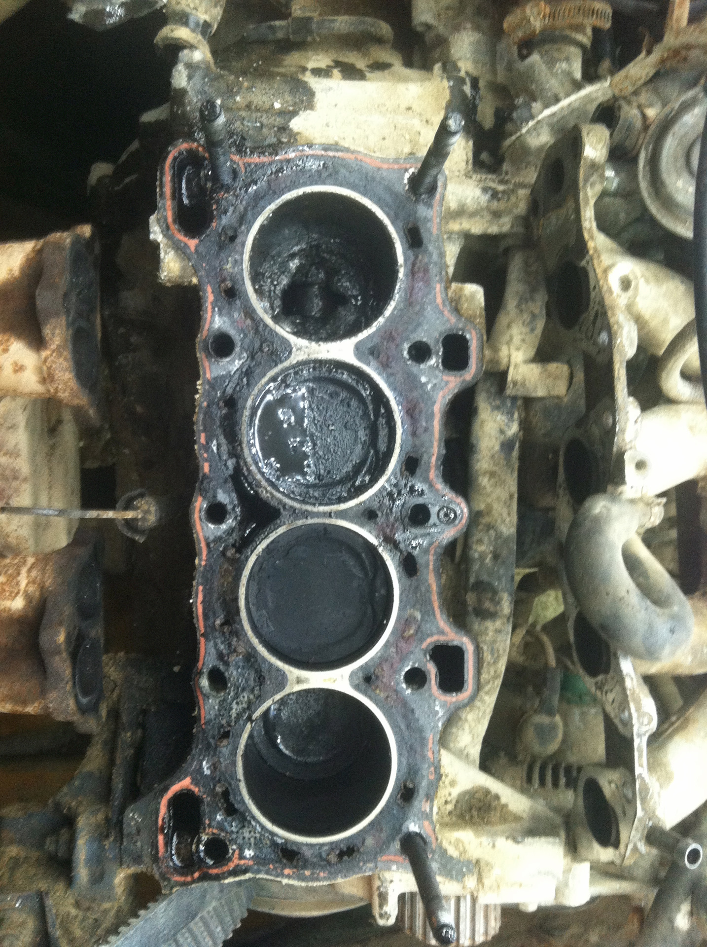 Замена двигателя — Honda Integra (AV/DA1-DA3), 1,5 л, 1988 года | поломка | DRIVE2