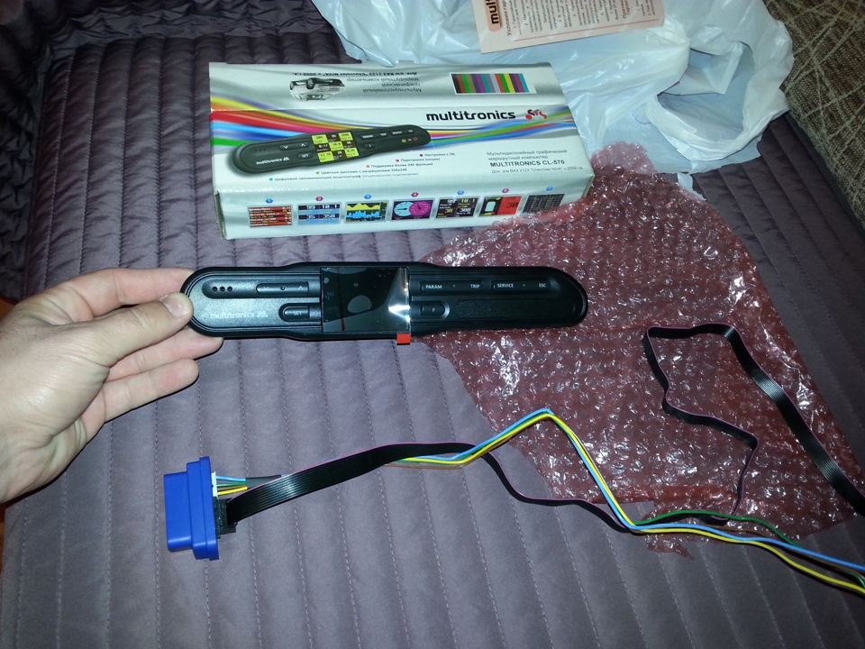 Multitronics CL-570 — Chevrolet Niva (1G), 1,7 л, 2008 года | электроника | DRIVE2