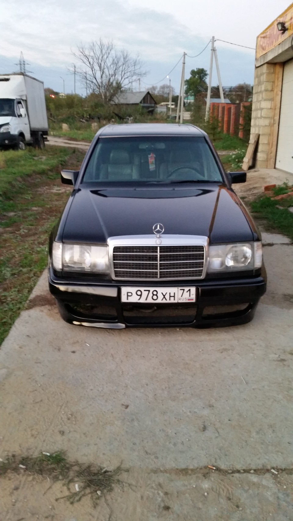 Custom бампер — Mercedes-Benz E-Class (W124), 3,2 л, 1992 года ...