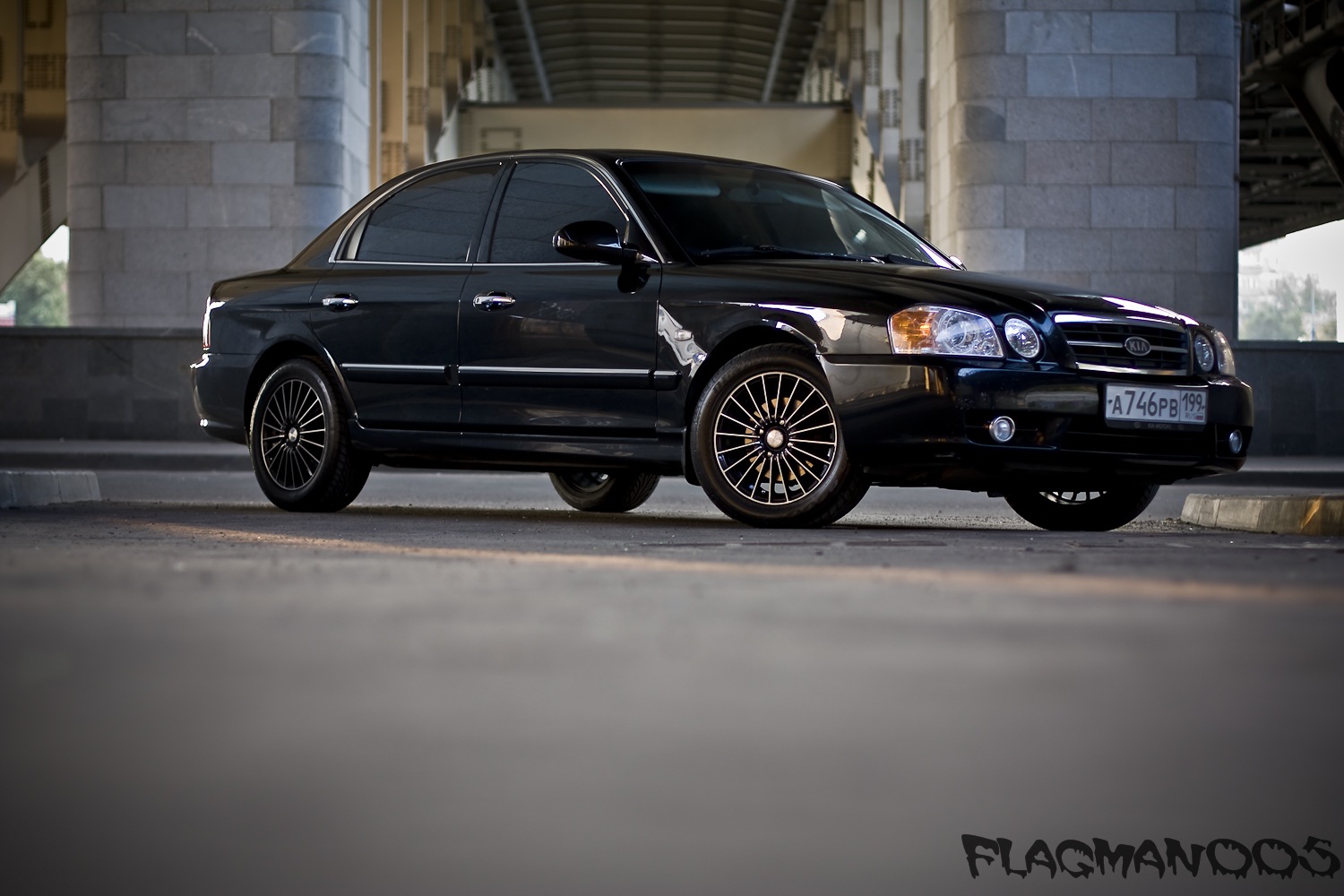 Свежие фото.(наконец то) — KIA Magentis I, 2,5 л, 2004 года | фотография | DRIVE2
