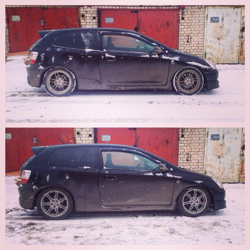 Winter mod. — Honda Civic Type R (2G), 2 л, 2005 года | тюнинг | DRIVE2