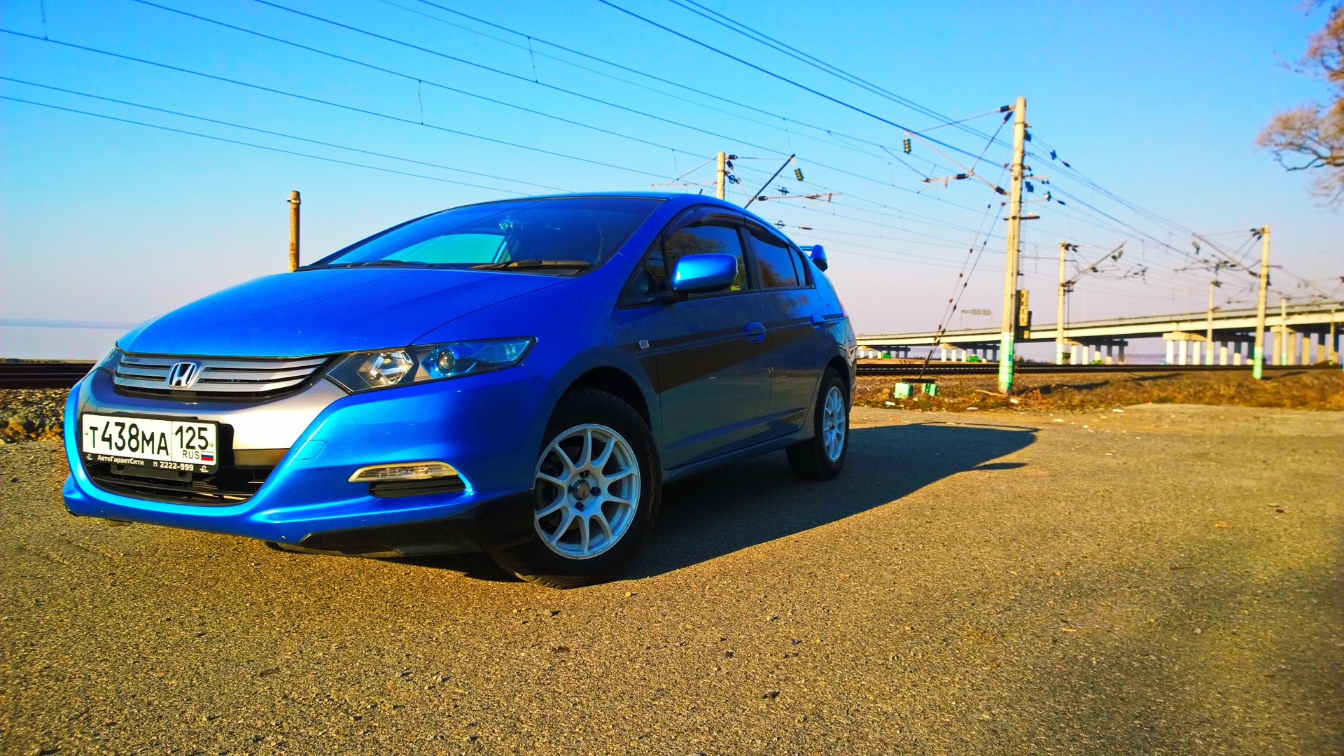 Honda Insight (2G) 1.3 бензиновый 2009 | ins-blue на DRIVE2