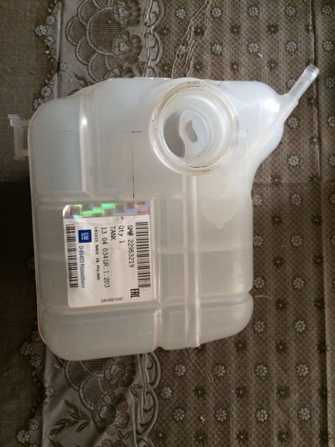 22953219 Бачок расширительный системы охлаждения GM | Запчасти на DRIVE2