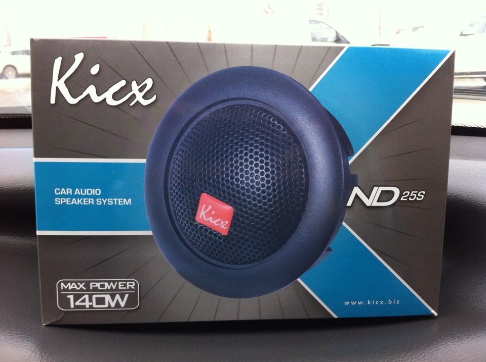 Пищалки Kicx — ЗАЗ Lanos, 1,5 л, 2012 года | автозвук | DRIVE2