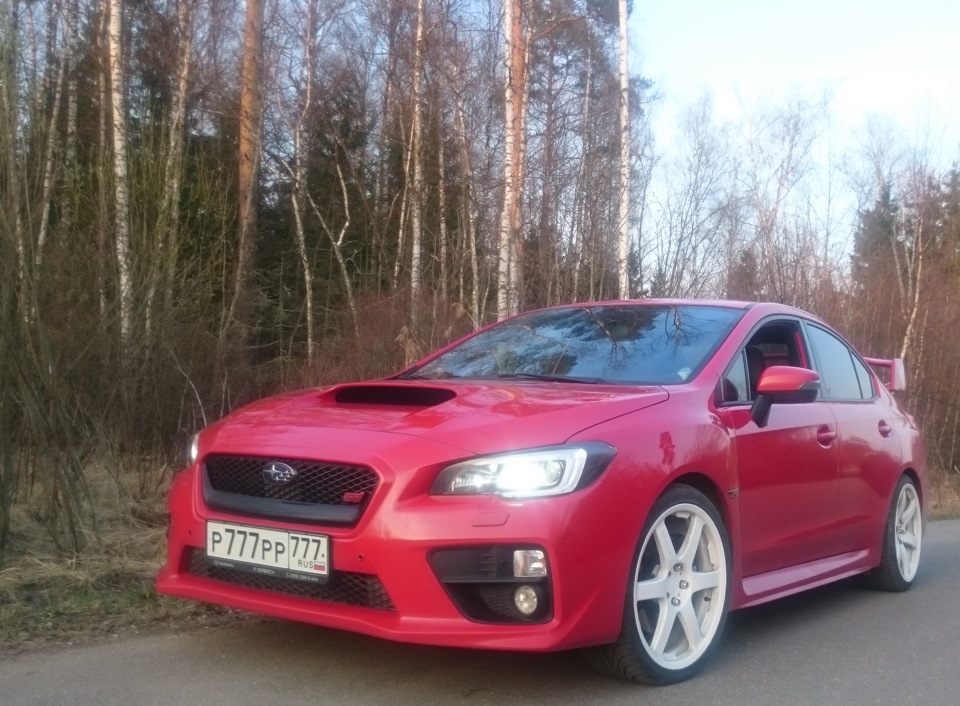 первая тысяча км на 19 =) — Subaru WRX STI (VA), 2,5 л, 2014 года | фотография | DRIVE2