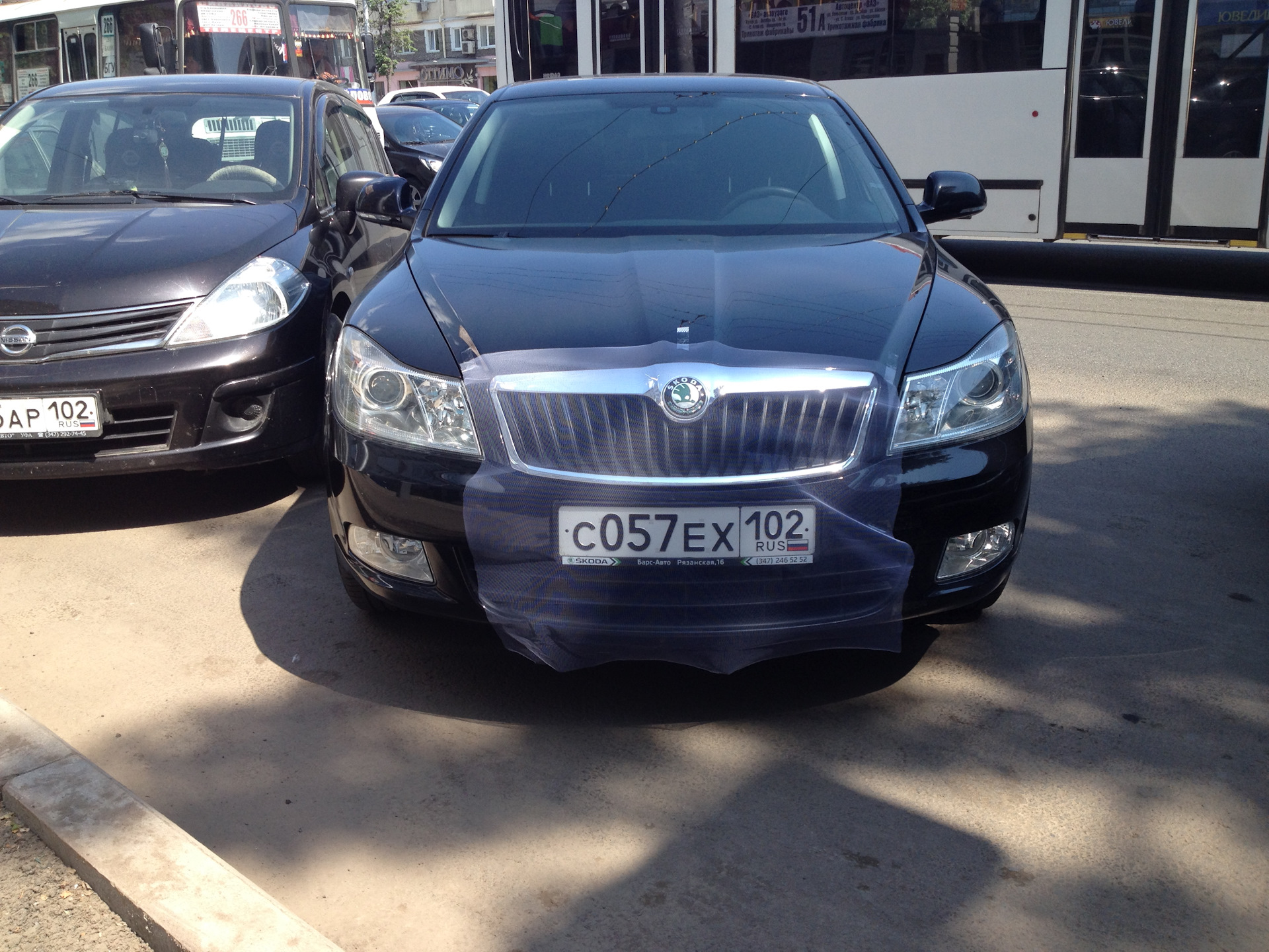 Диагностика развал — схождение — Skoda Octavia A5 Mk2 1 6 л 2010