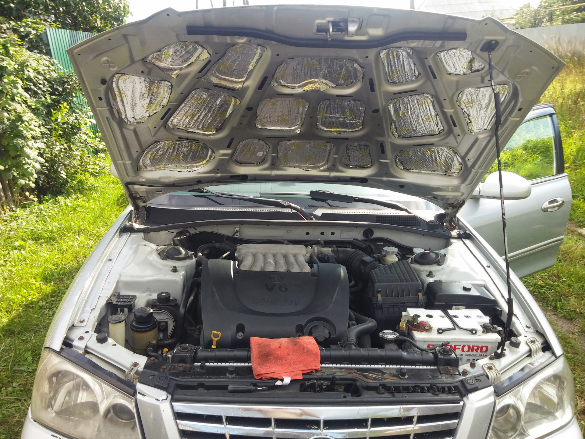 Слишком мягко))))) — KIA Magentis I, 2,5 л, 2002 года | тюнинг | DRIVE2