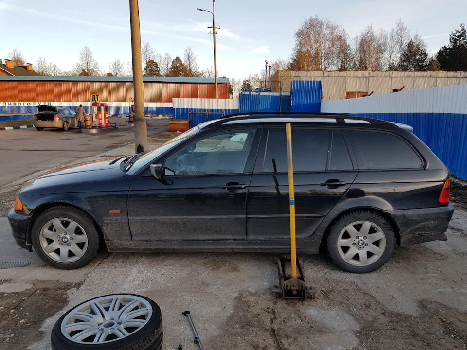 Переобулся на r19 — BMW 3 series Touring (E46), 2 л, 2000 года ...