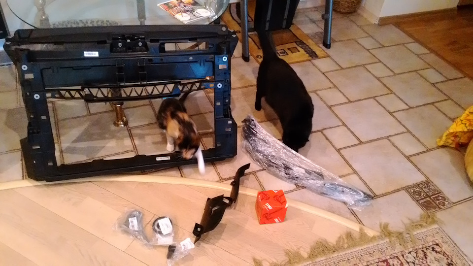 Запчасти +немного о сервисе, бамперу — хана? — Volkswagen Polo Sedan, 1 ...