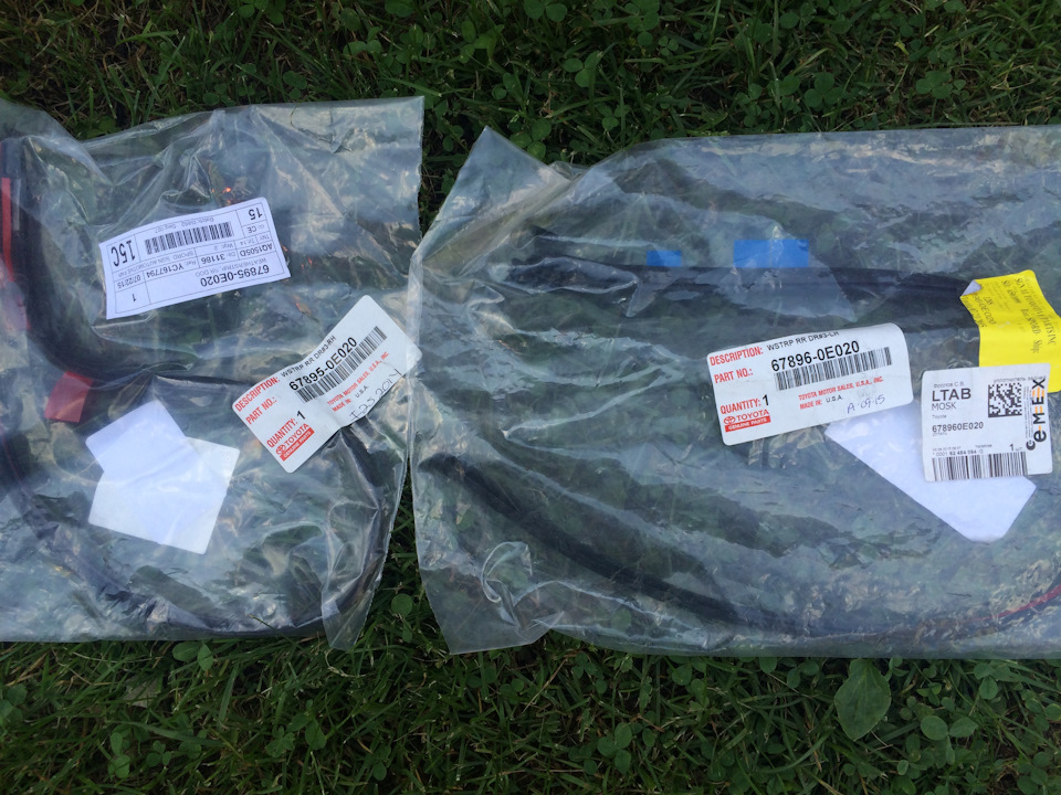 26.06.16 Дверные уплотнители — Lexus IS II, 2,5 л, 2008 года | стайлинг ...