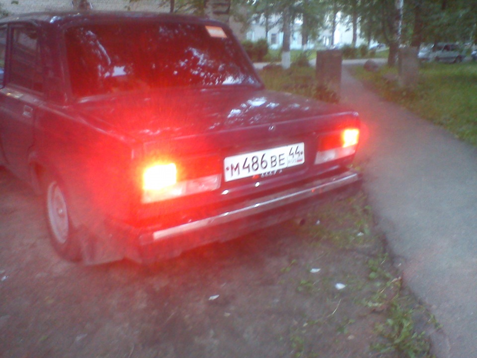 Задние фонари — Lada 21074, 1,6 л, 2004 года | тюнинг | DRIVE2