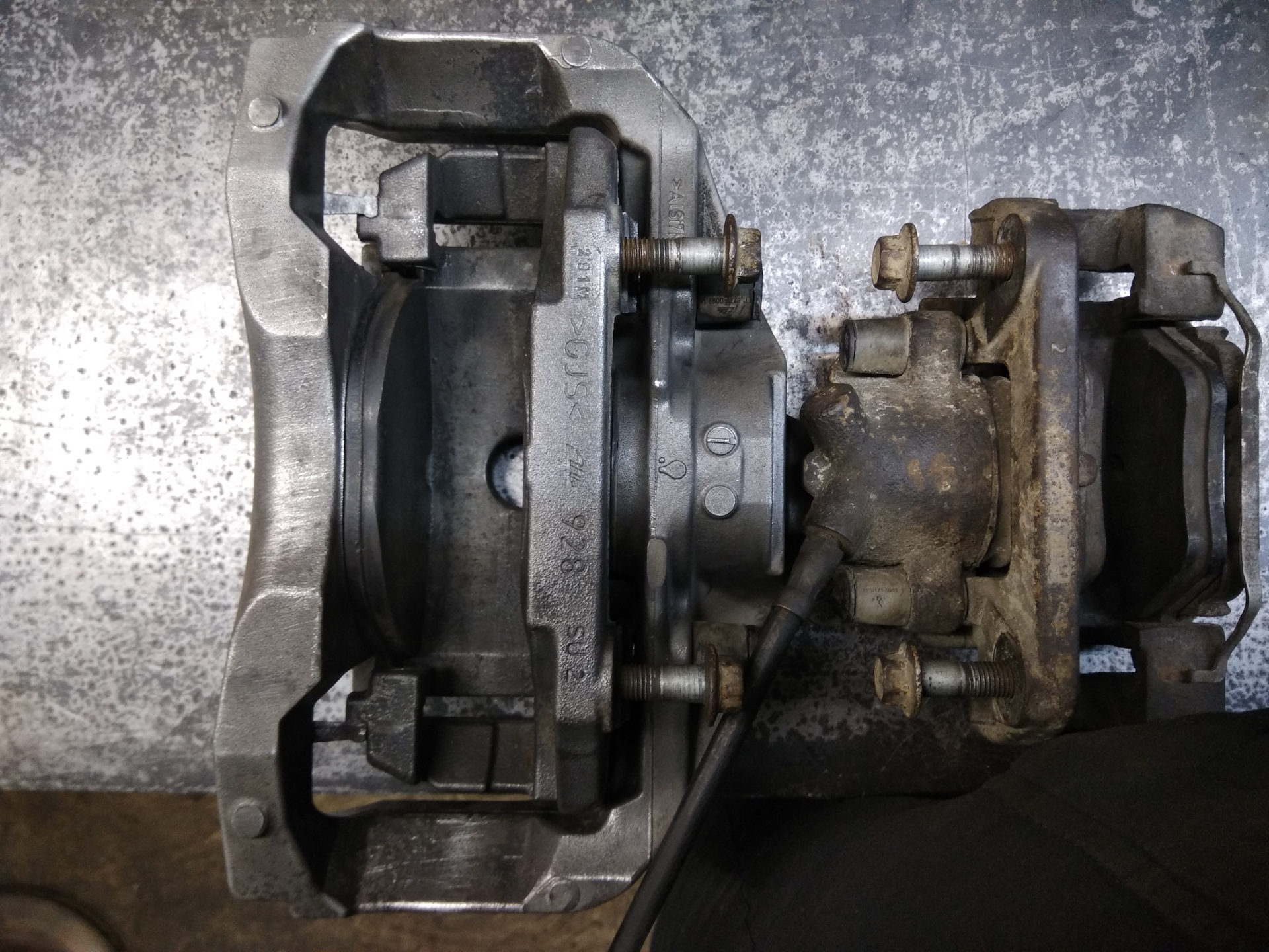 7 часть. Готовое решение по тормозам BMW X3 F25 от F10 — BMW X3 (F25 ...