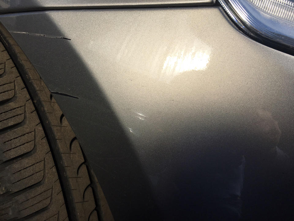 Ремонт по каско! — Volvo XC60 (1G), 2,5 л, 2015 года | кузовной ремонт ...