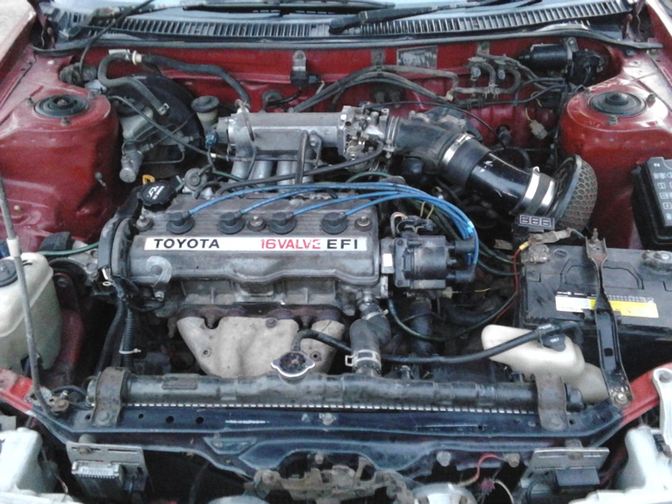 Уже лучше но надо дальше капать — Toyota Corolla Levin (AE91/92), 1,5 л ...