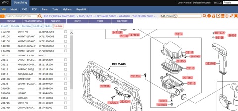 281101R300 ВОЗДУШНЫЙ ФИЛЬТР ДВИГАТЕЛЯ KIA HYUNDAI | Запчасти на DRIVE2