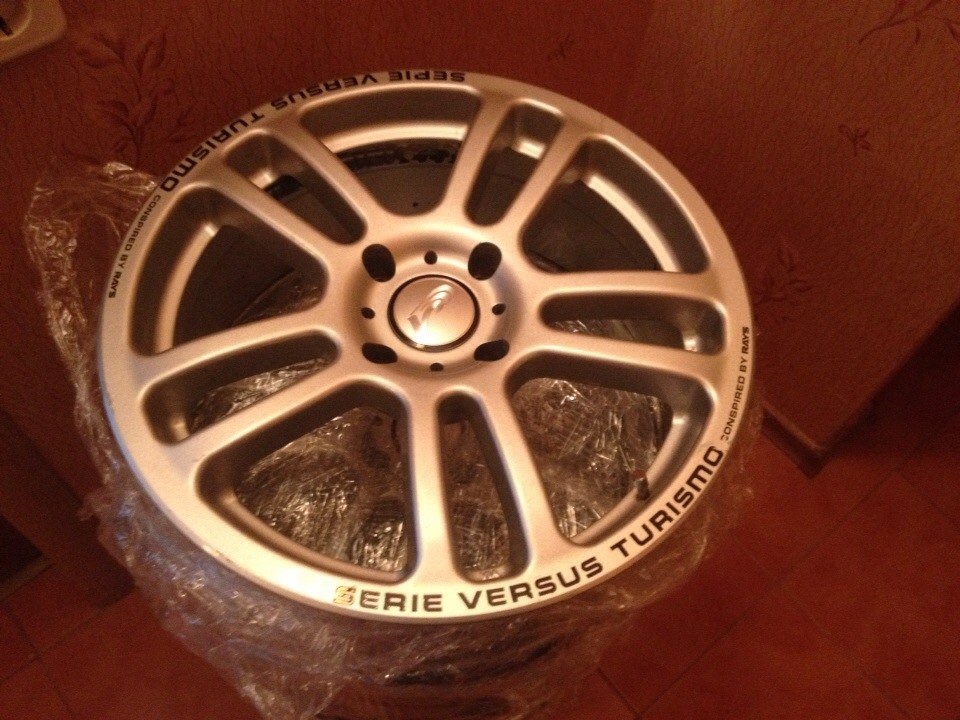 Диски куплены! Rays versus turismo R17 — Mitsubishi Lancer IX, 1,6 л ...