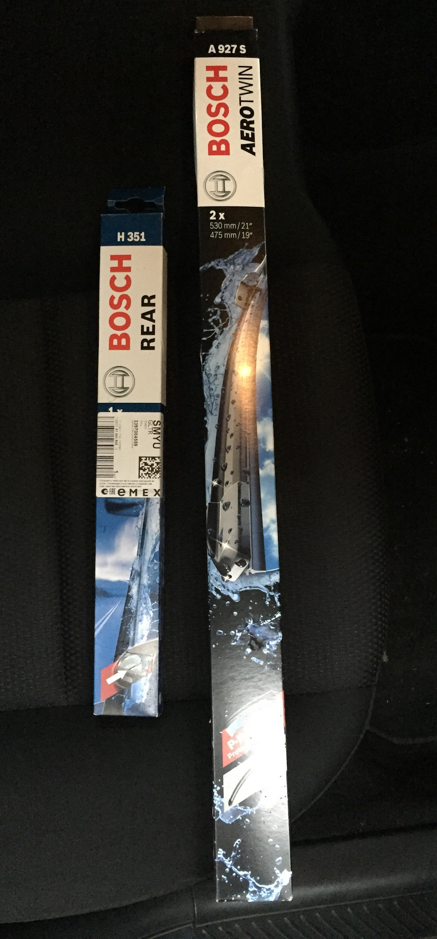 Щетки стеклоочистителя (дворники) — Mazda 3 (1G) BK, 1,6 л, 2007 года ...