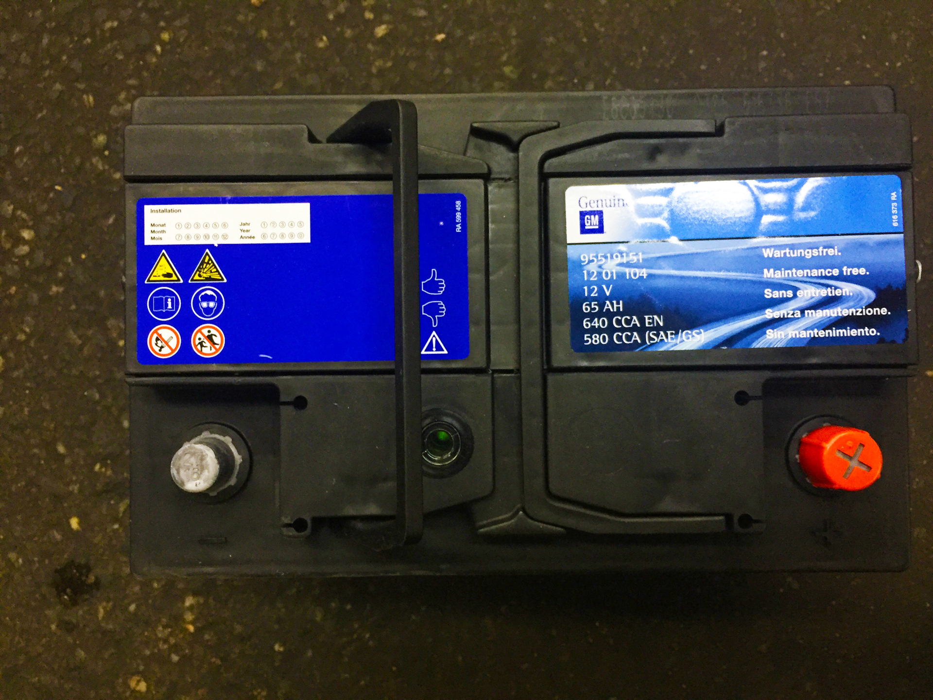 Заводской аккумулятор пал смертью храбрых… — Opel Astra J GTC, 1,4 л ...