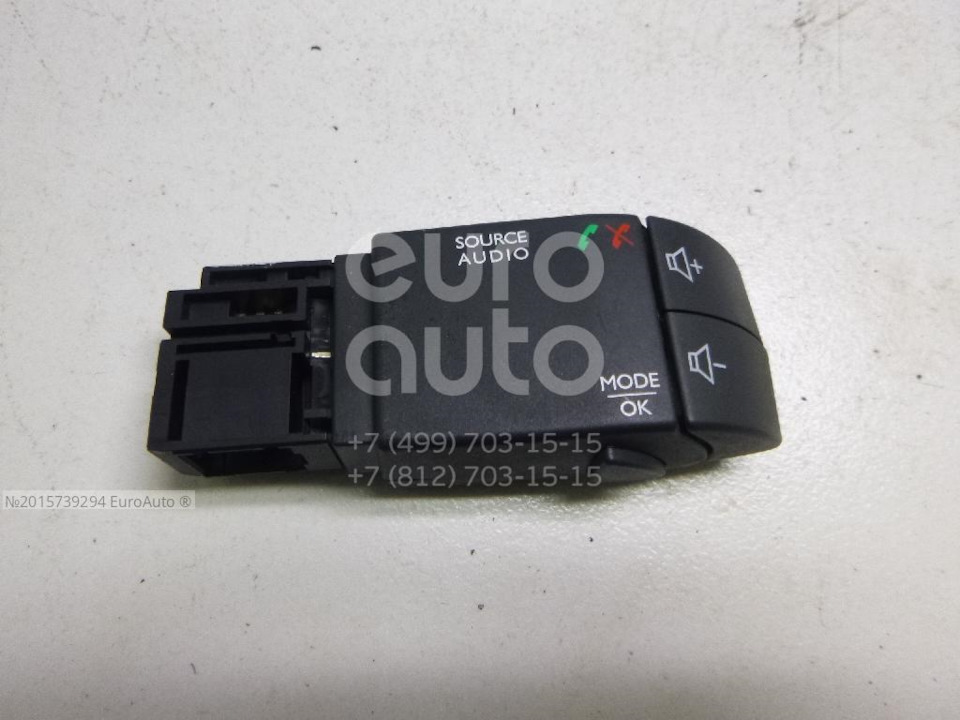 255522448R Пульт управления мультимедиа RENAULT | Запчасти на DRIVE2