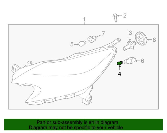262618992A Лампа накаливания NISSAN INFINITI | Запчасти на DRIVE2