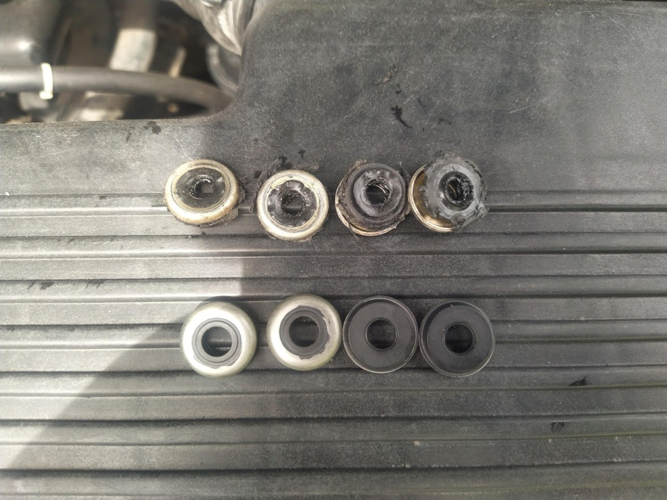 замена прокладки клапанной крышки — Toyota Corolla (100), 1,5 л, 1991 ...