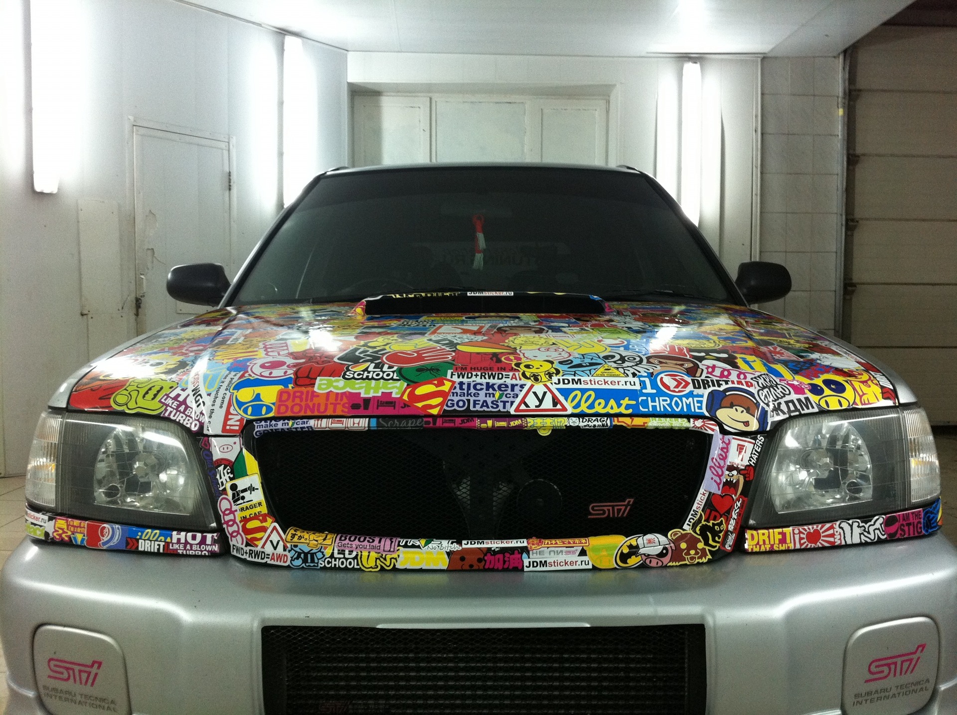 STIcker Bombing — StickerBombing — Стикер Бомбинг — Subaru Forester (SF ...