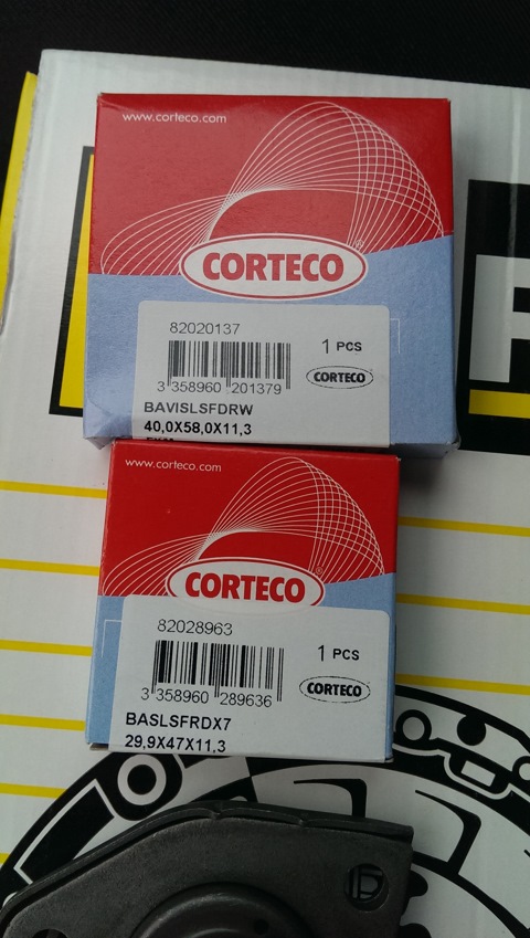 20028963B Уплотняющее кольцо, дифференциал CORTECO | Запчасти на DRIVE2