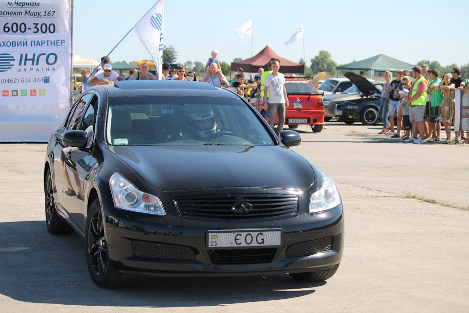 2 этап Чемпионата Украины Полтава DRAG 2016 — Infiniti G35 Sedan (V36), 3,5 л, 2007 года ...