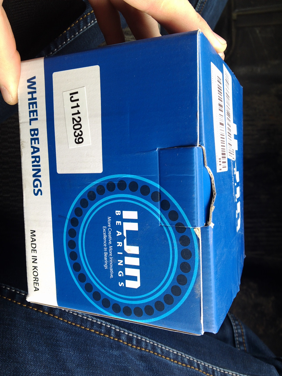 IJ112039 Ступица с подшипником CHEVROLET LEGANZA зад.лев./прав. 15 ...