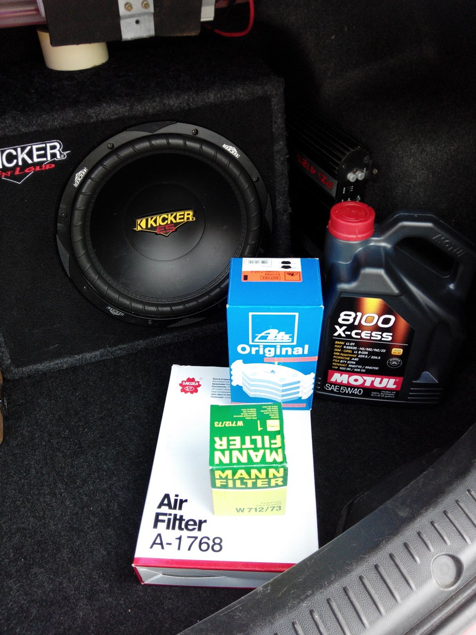 (1)Масло, колодки, привет зима!(2)Казань-отзовись! — Mazda 3 (1G) BK, 2 ...