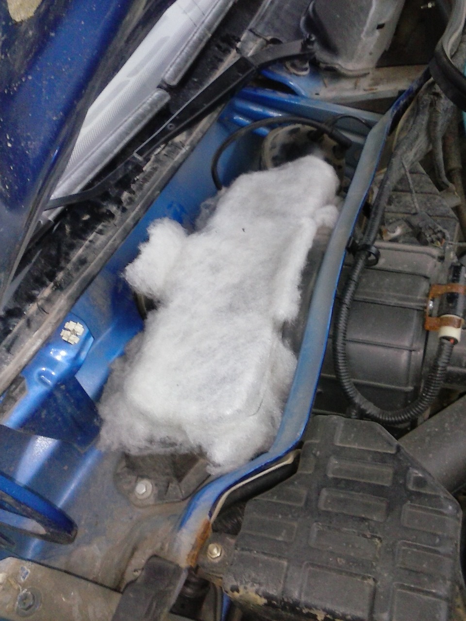 колхозный фильтр салона — Daewoo Nexia (N150), 1,5 л, 2012 года ...
