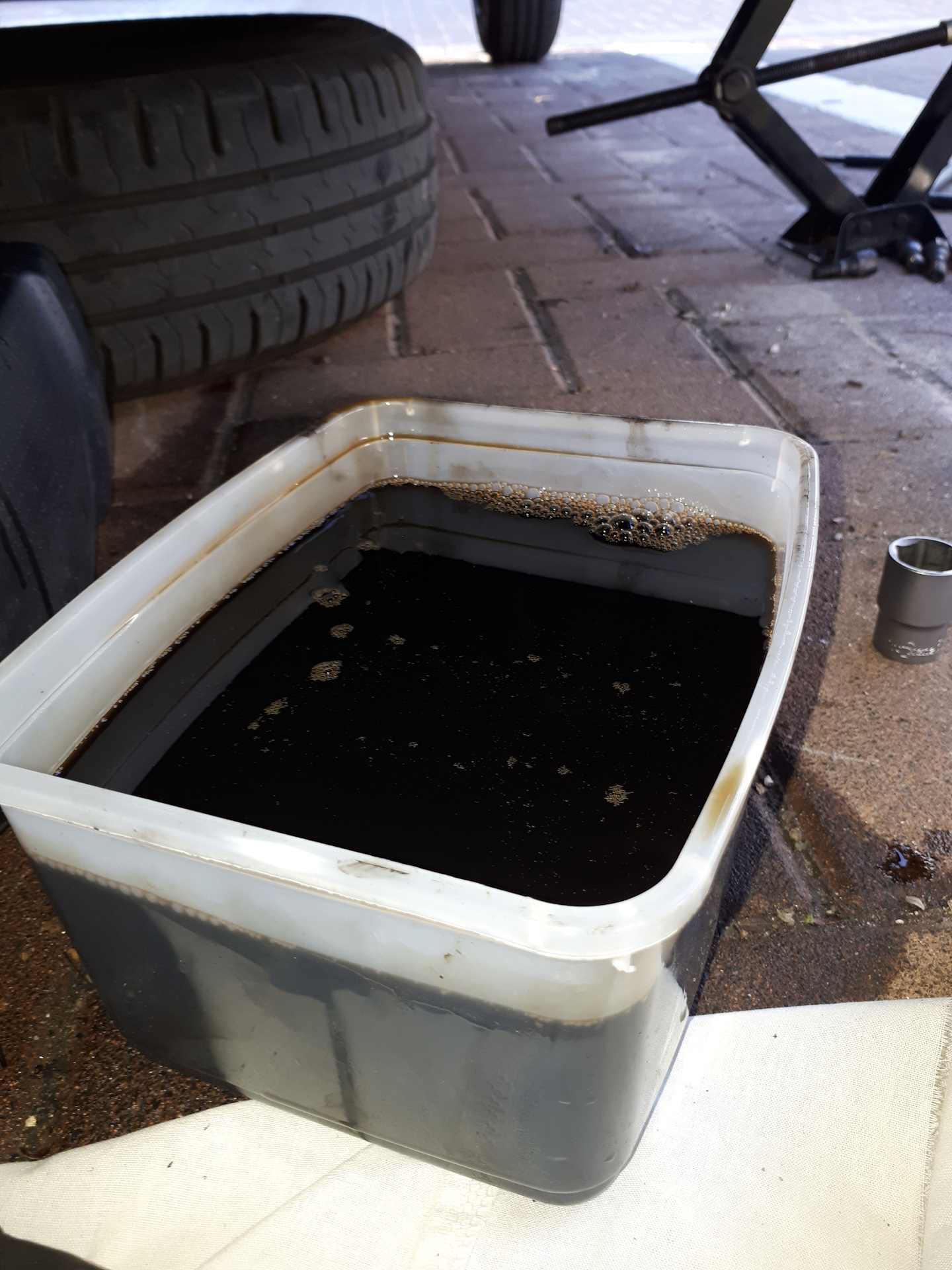 Развал-схождение.Замена масла в коробке. — Citroen Berlingo (1G), 2 л ...