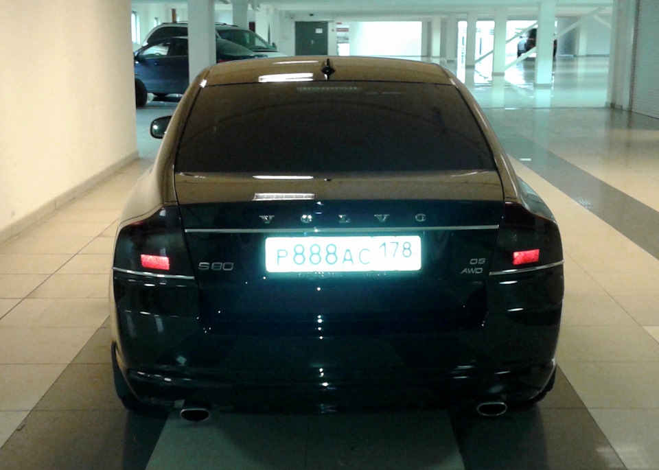 Установка молдингов MY14 — Volvo S80 (2G), 2,4 л, 2010 года ...