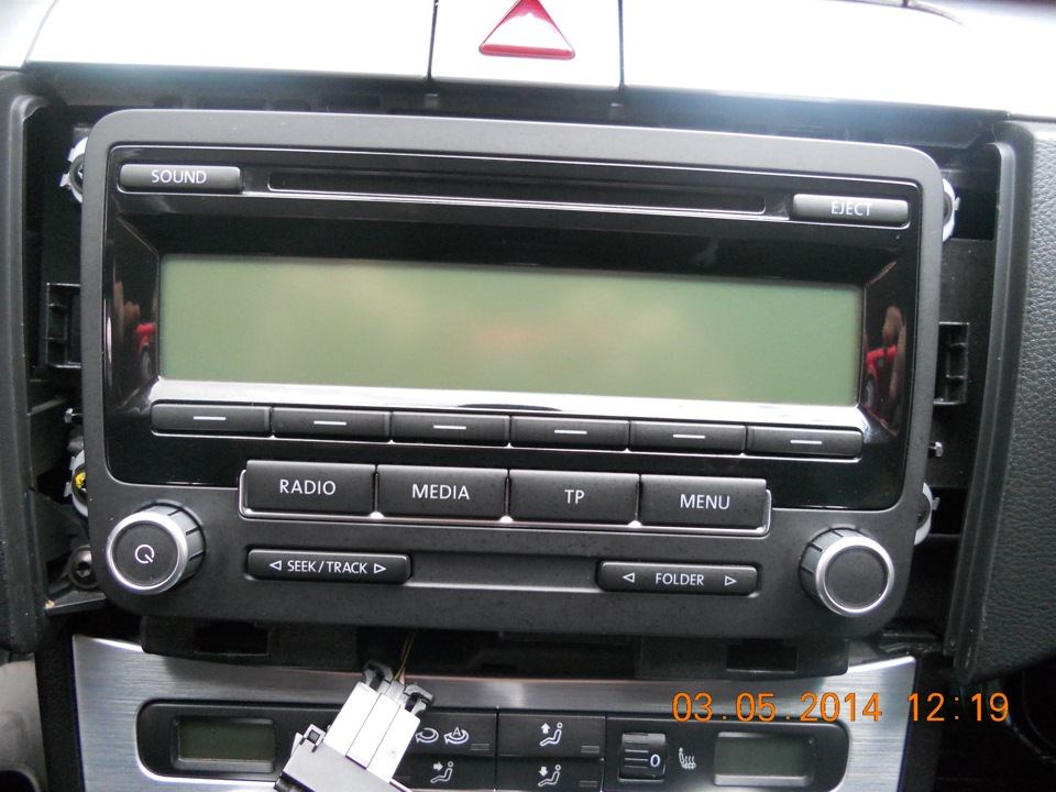 Замена RSD-310 на RNS-510 — Volkswagen Passat Variant (B6), 2 л, 2007 ...