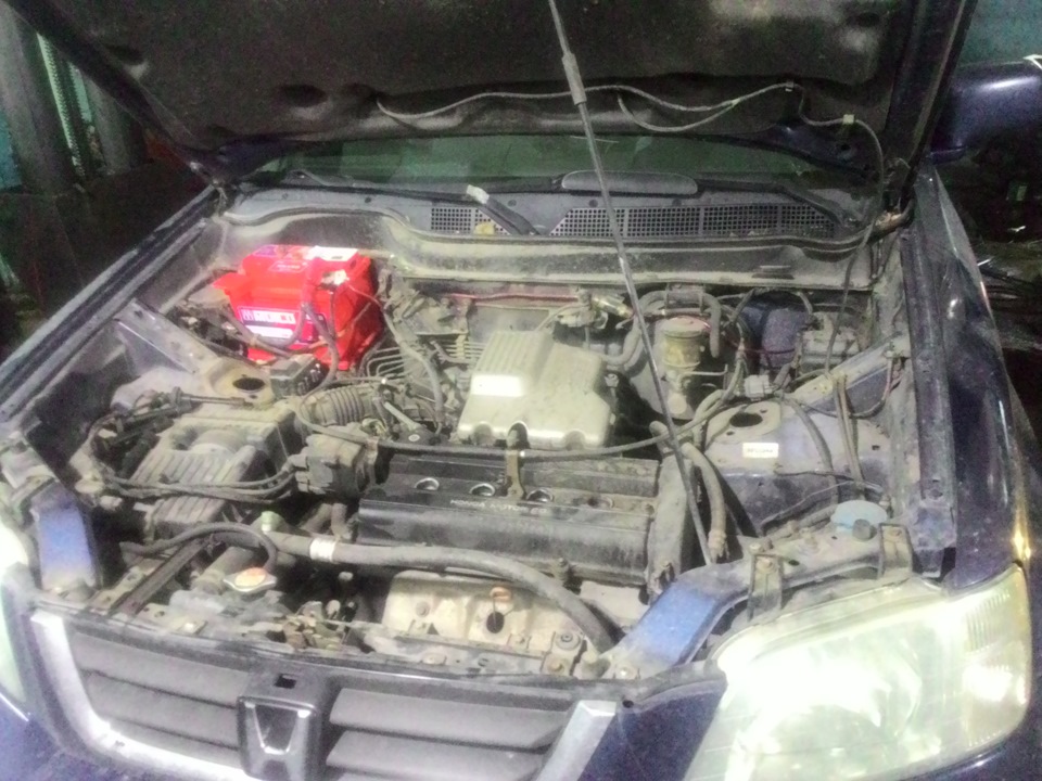 вчера забрал машину с сервиса. — Honda CR-V (RD1/RD2), 2 л, 2000 года | визит на сервис | DRIVE2