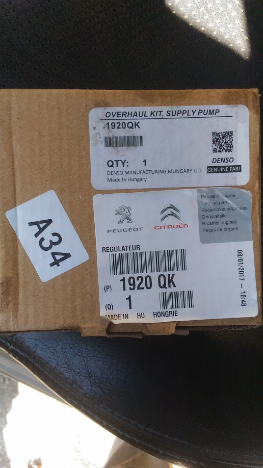 1920QK Регулятор давления топлива Peugeot Citroen | Запчасти на DRIVE2