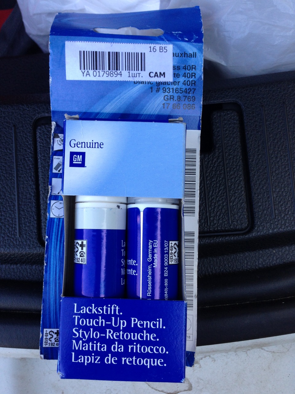 Доп. крючки для пакетов в багажнике + мелочёвка. — Opel Astra J GTC, 1 ...