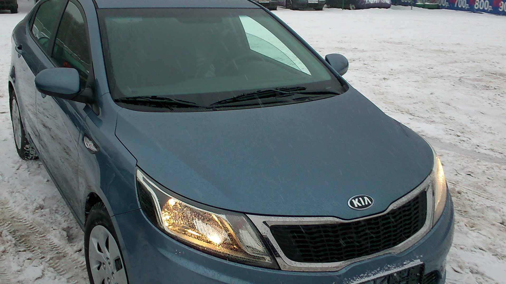 KIA Rio (3G) 1.6 бензиновый 2013 | Blue на DRIVE2